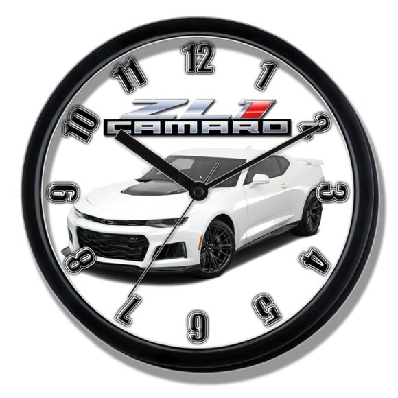 Clock | Wall Decor | Chevy Camaro Zl White Wall Clock New | Poshmark